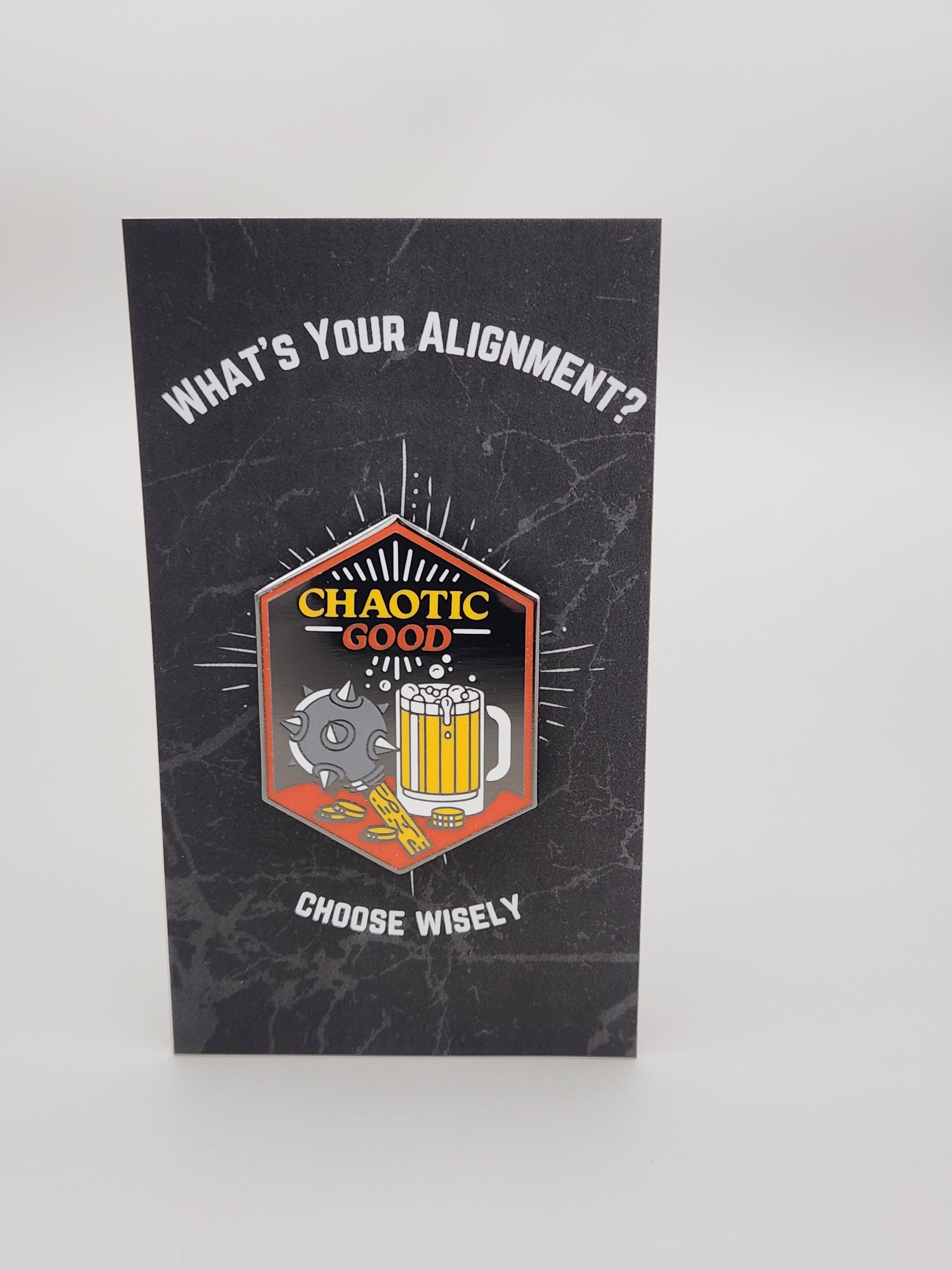 Chaotic Good - Enamel Pin – MyNerdLife